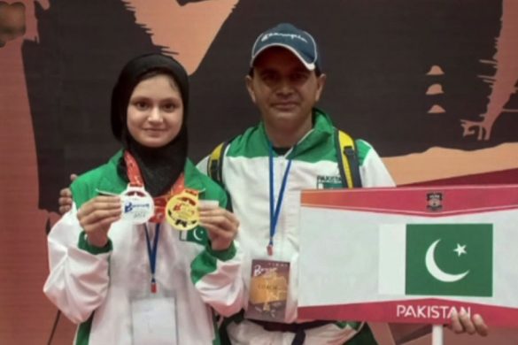 Pakistan’s Ayesha Ayaz Wins Gold at Taekwondo International Championship