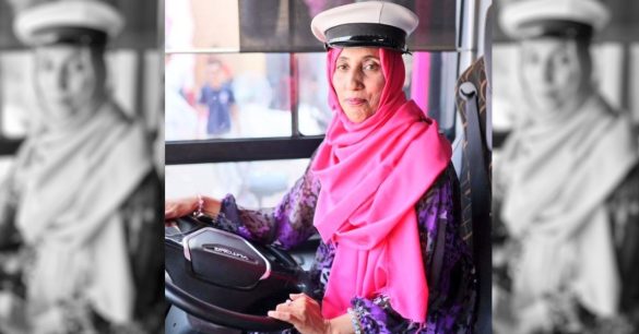 Meet Kinza Bibi, Pakistan's First Female Pink Bus Driver